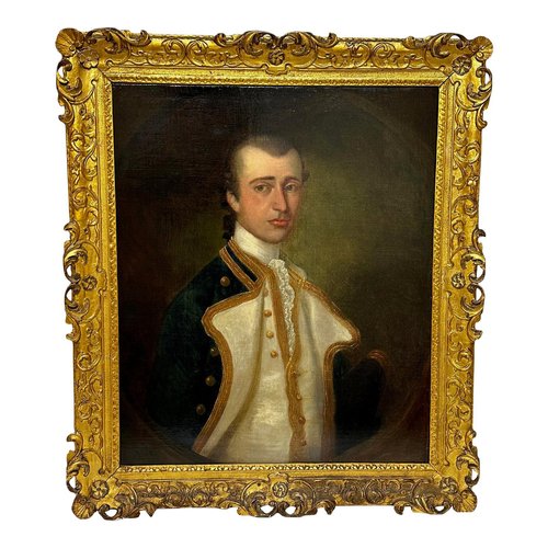 John Simmons Nailsea, British Naval Military Portrait of Captain ...