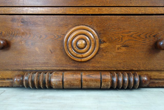 Vintage French Commode in the style of Charles Dudouyt for DLG, 1940s ...