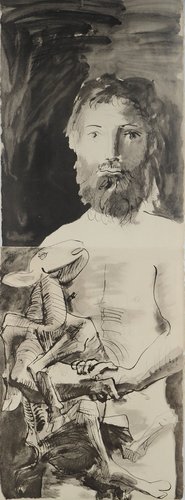 Pablo Picasso, The Man with the Sheep, Lithograph and Stencil for sale ...