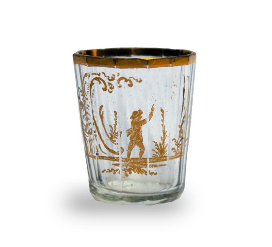 Baroque Schnapps Glass, Austria for sale at Pamono