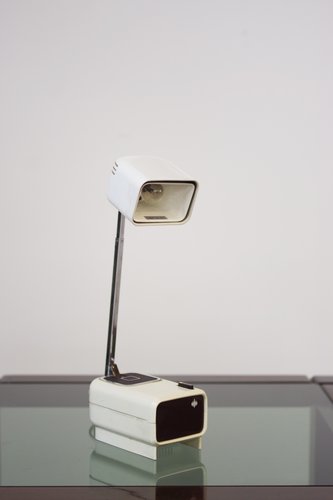 Vintage Folding Reading Lamp with Telescopic Arm and Dual Light ...
