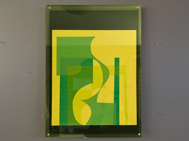 Different Sides of the Same Coin, 1950s, Screenprint for sale at Pamono