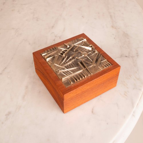 Box by Arnaldo Pomodoro for Edizioni Ars D, Milan, 1980s for sale at Pamono