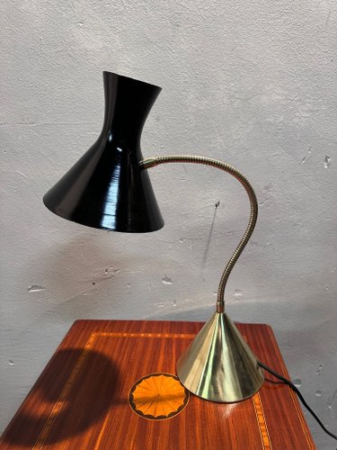 Vintage Spring Table Lamp, 1960s for sale at Pamono