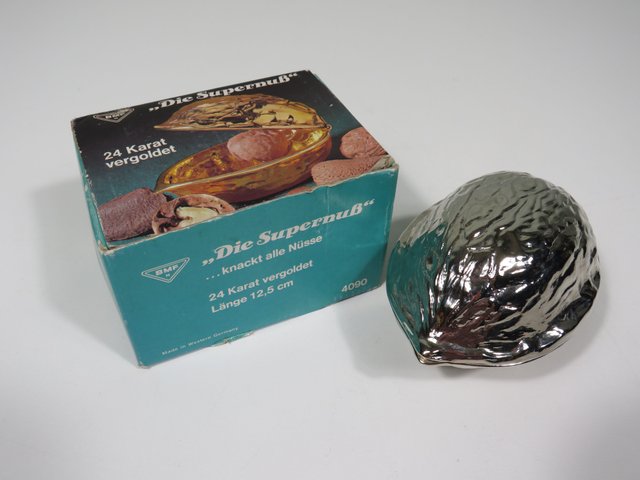 Nutcracker in the Shape of a Walnut from DMF Nagel, Germany, 1970s for ...