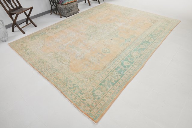 Vintage Muted Area Rug for sale at Pamono