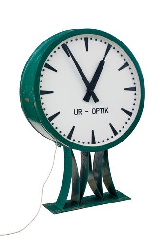 Mid-Century Modern Swedish Industrial Station Clock, 1963 for sale at ...