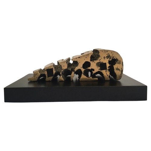 Abstract Multiple Bronze Cheese Shape, Italy, 1980s for sale at Pamono