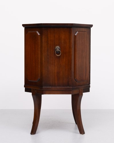 Octagonal Shaped Liquor Cabinet, England, 1950s for sale at Pamono