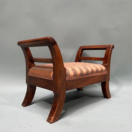 Antique Biedermeier Stool, 1820s for sale at Pamono