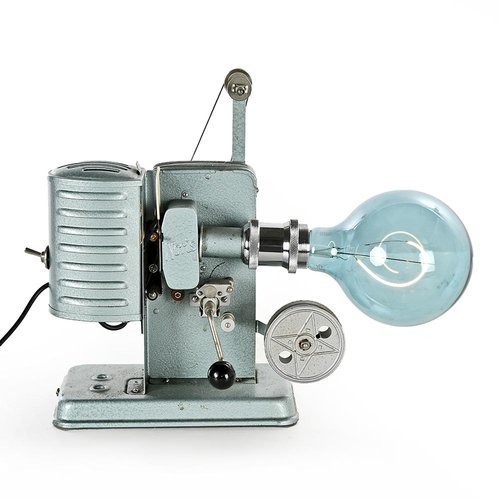 Noris Projector Transformed Into Light Fixture for sale at Pamono