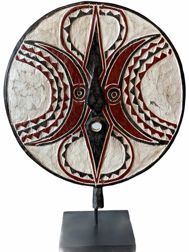 Maroon Sun Bobo Mask for sale at Pamono