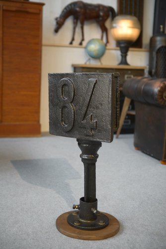 Railway Kilometer Marker, 1940s for sale at Pamono