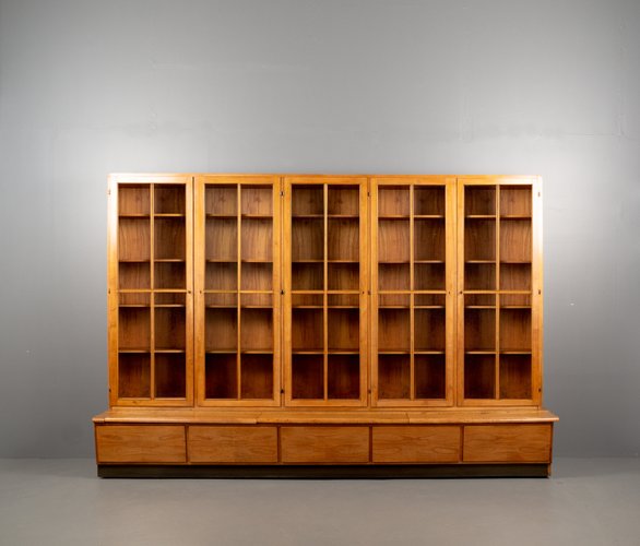 German Bookcase Wall Unit from Holsatia, 1930s for sale at Pamono