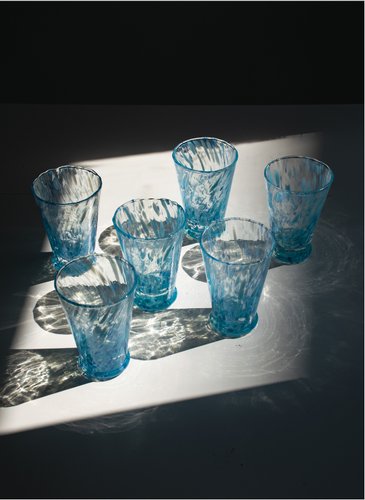 Italian Water Glasses by Maryana Iskra, Set of 6 for sale at Pamono