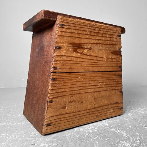 Minimalist Fumidai Wooden Step Stool, Japan, 1960s for sale at Pamono