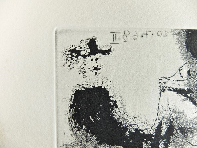 Pablo Picasso, Original Composition from La Celestine, 1971, Etching ...