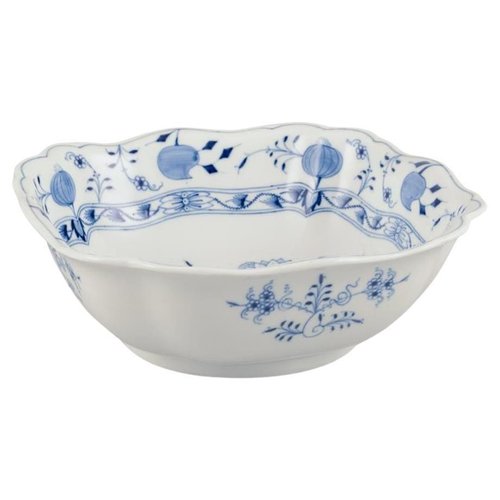 Large German Square Bowl from Meissen, 1900 for sale at Pamono