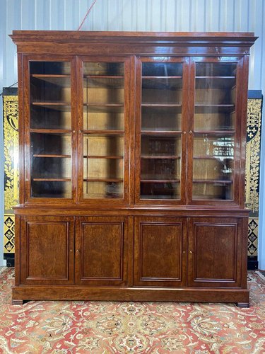 Louis Philippe Bookcase Cabinet for sale at Pamono