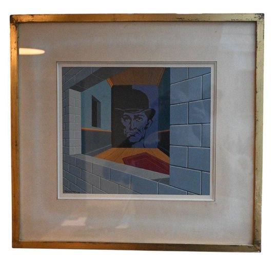 Alexis Keunen, Surrealist Composition, Mixed Media, 1969 for sale at Pamono
