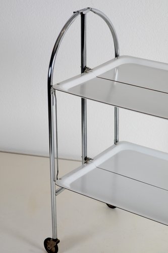 Chrome Frame Moving Tray for sale at Pamono