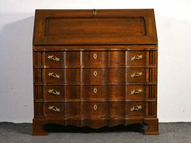 Baroque Style Slanted Flap Secretaire for sale at Pamono