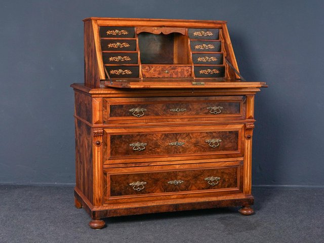 Slanted Flap Secretary Desk for sale at Pamono