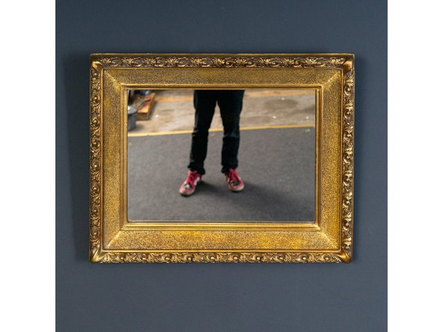 Vintage Decorative Wall Mirror for sale at Pamono