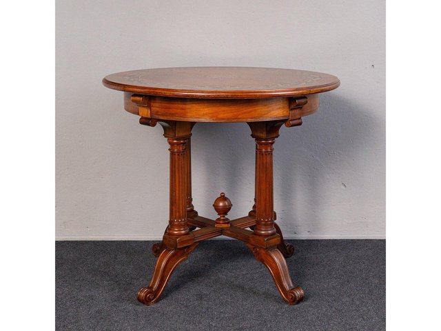 Antique Salon Table, 1900 for sale at Pamono