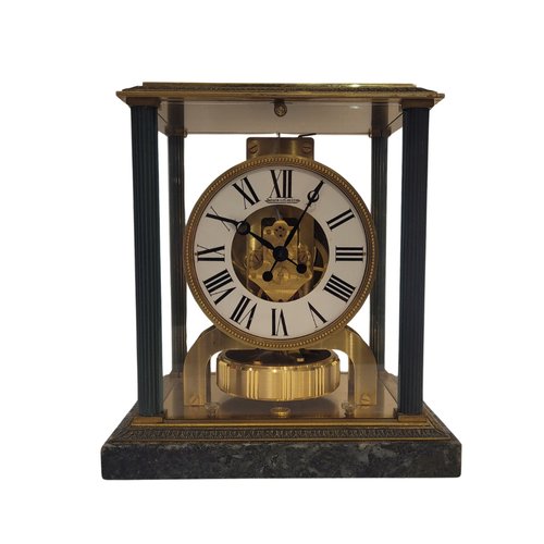 Atmos Vendome Bracket Clock in Marble, Bronze and Brass from Jaeger ...