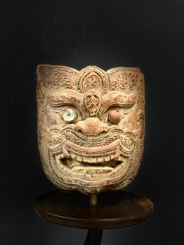 Indonesian Demon Mask for sale at Pamono