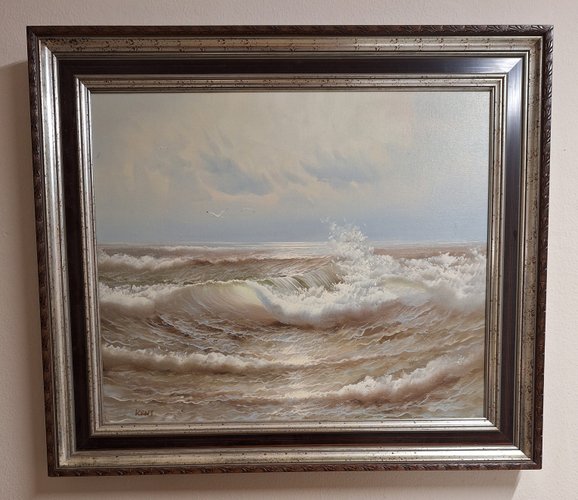 Kent, Oil Painting, 1970s, Oil on Canvas for sale at Pamono