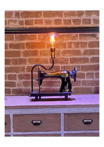 Singer Sewing Machine Lamp, 1921 for sale at Pamono
