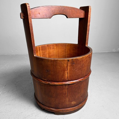 Japanese Traditional Water Bucket, 1920s for sale at Pamono