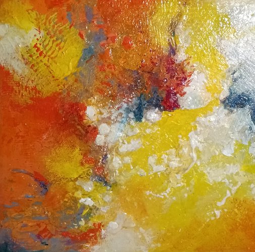 Christiane Hess, Sous Le Soleil, 2024, Acryl auf Leinwand bei Pamono kaufen