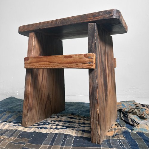 Shōwa Era Wooden Fumidai Step Stool, Japan, 1960s for sale at Pamono