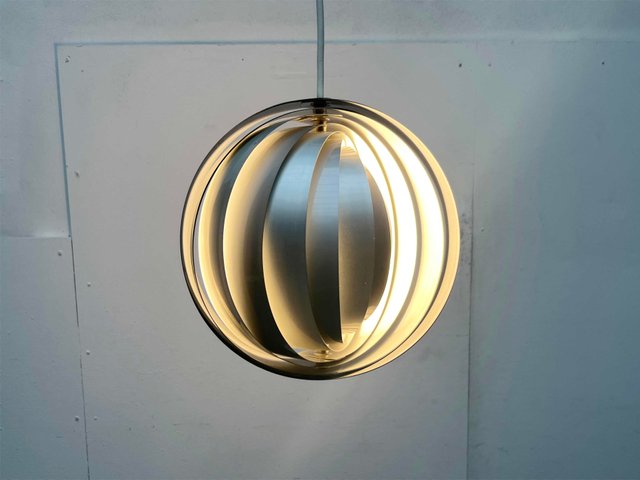 Mid-Century Modern East German Moon Pendant Lamp by Verner Panton for ...