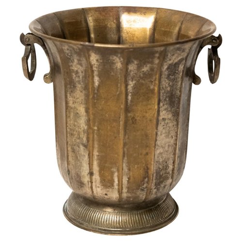 Silver-Plated Brass Ice Box, 1940s for sale at Pamono