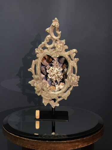 Coastal Fusion Wood Sculpture for sale at Pamono