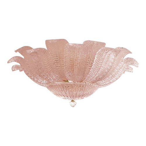 Plafón estilo Murano con hojas Graniglia en rosa veneciano de Simoeng ...