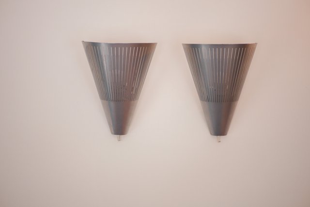 Mid-Century Klyka Sconces or Wall Lamps from Ikea, Sweden, 1987, Set of ...