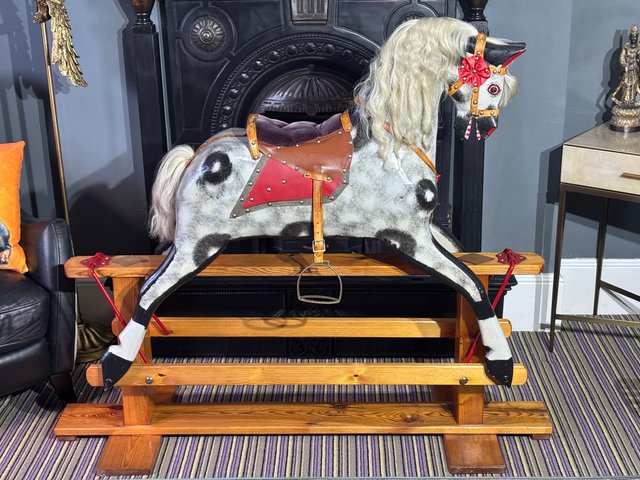 Vintage Collinson Rocking Horse, 1960s for sale at Pamono