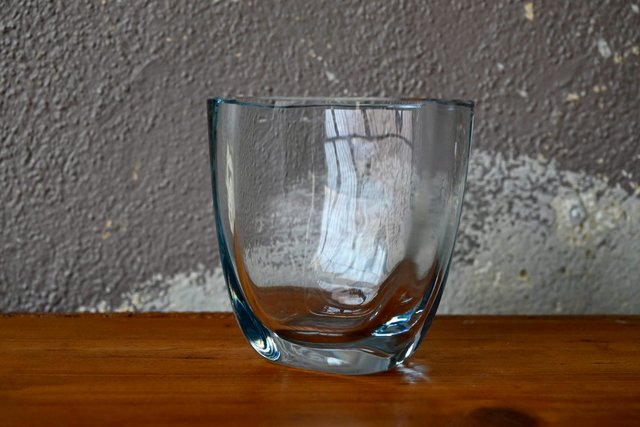 Swedish Crystal Vase from Strömbergshyttan, 1950s for sale at Pamono