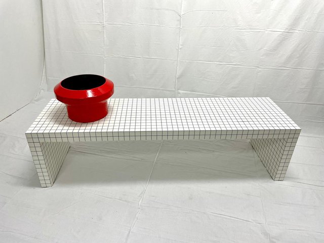 Small 710 Quaderna Table by Superstudio for Zanotta, 1970s for sale at Pamono