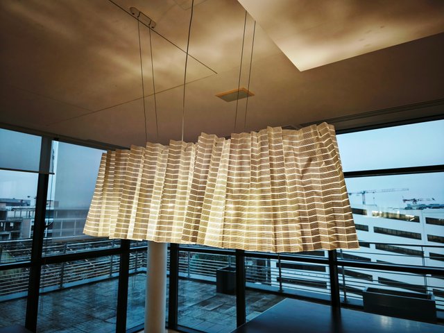 Inga Sempe Pleated Pendant Light for sale at Pamono