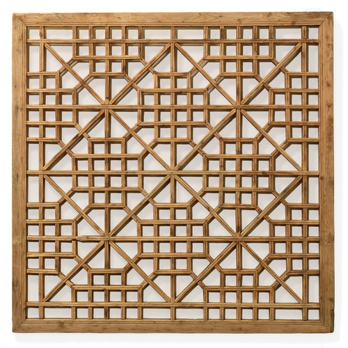 Geometric Square Lattice Panel for sale at Pamono