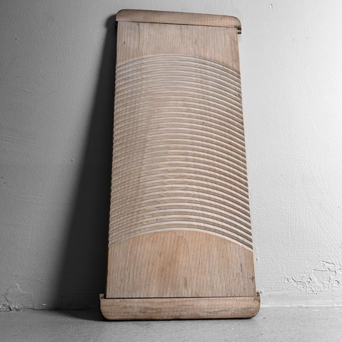Handcrafted Wooden Washboard, Japan, 1950s for sale at Pamono