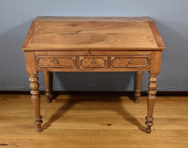 Louis Philippe Sloping Desk in Walnut, Late 19th Century for sale at Pamono