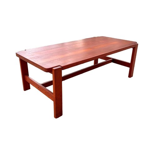 Large Teak Coffee Table from Dyrlund, 1960s for sale at Pamono