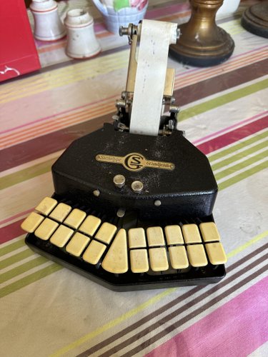 Stenotype Typewriter from Grandjean for sale at Pamono